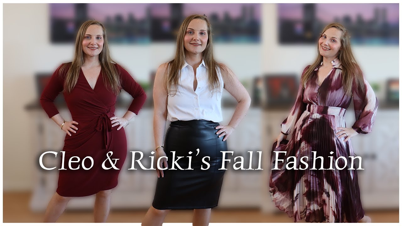 Cleo & Ricki's Fall Fashion Try On | Featuring Ana Luisa Jewelry - YouTube
