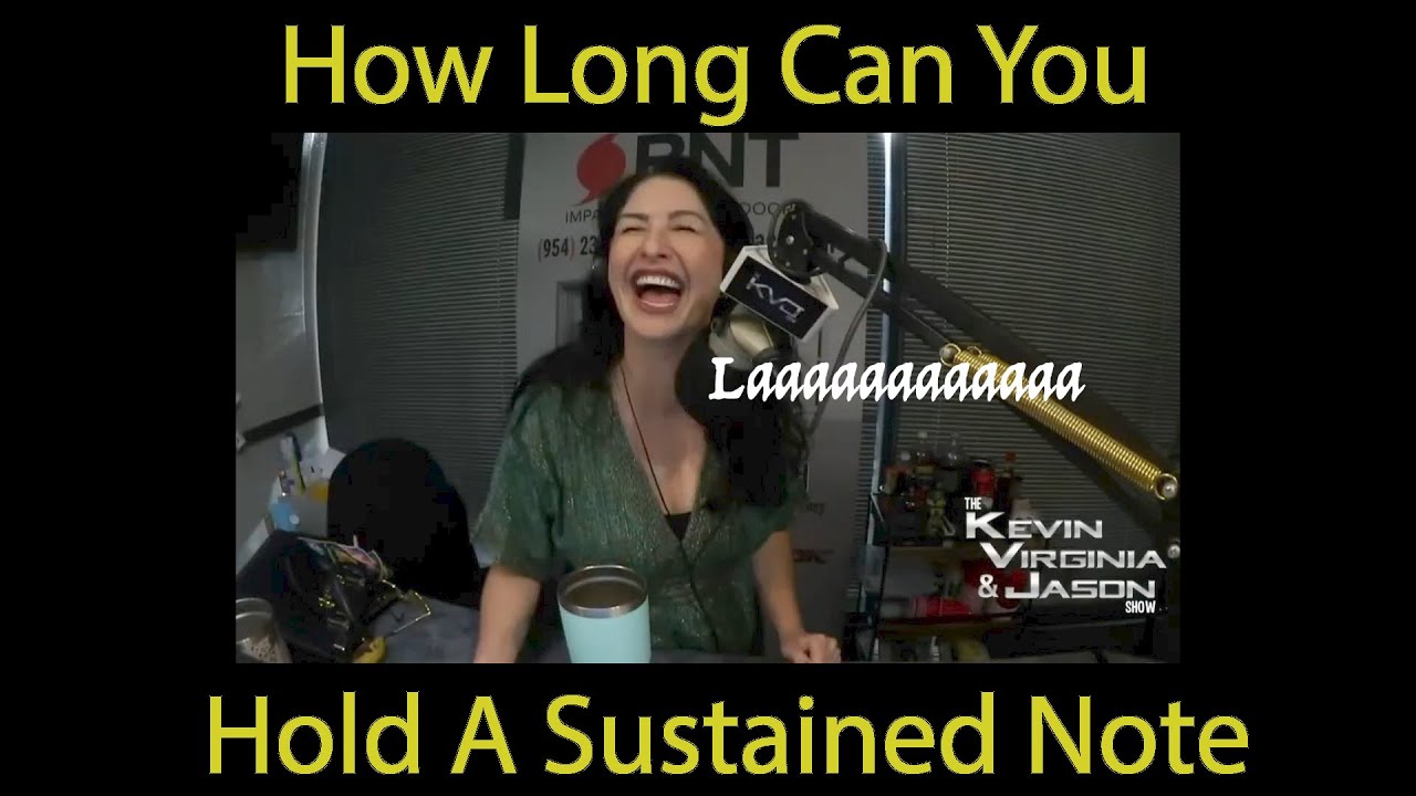 Who Can Hold The Longest Sustained Note? - YouTube