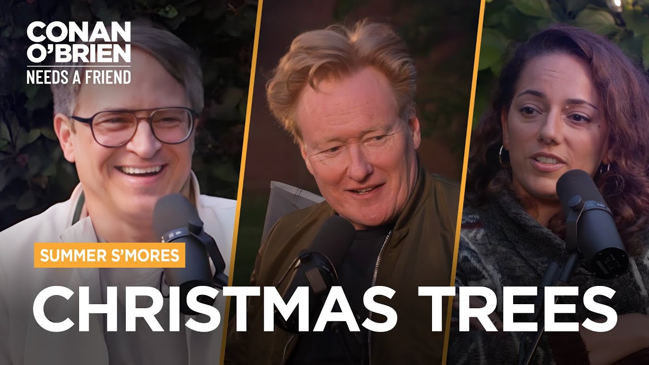 Conan’s Dad Planted Their Christmas Trees In The Backyard | Conan O ...