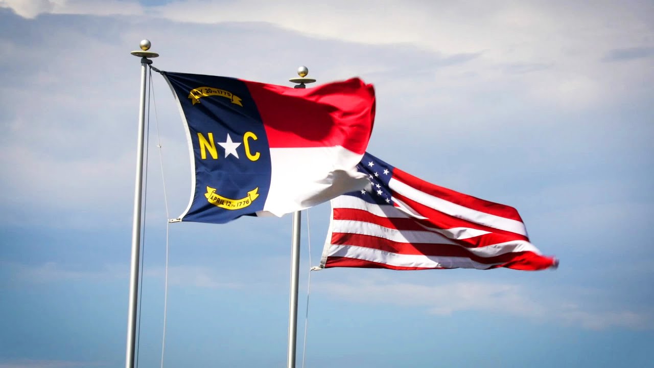 N.C. State Flag History, Design and Outdoor Flag Options - YouTube