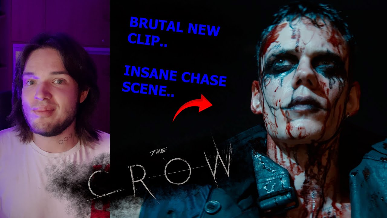NEW The Crow CLIP Looks SAVAGE.. *Reaction* - YouTube