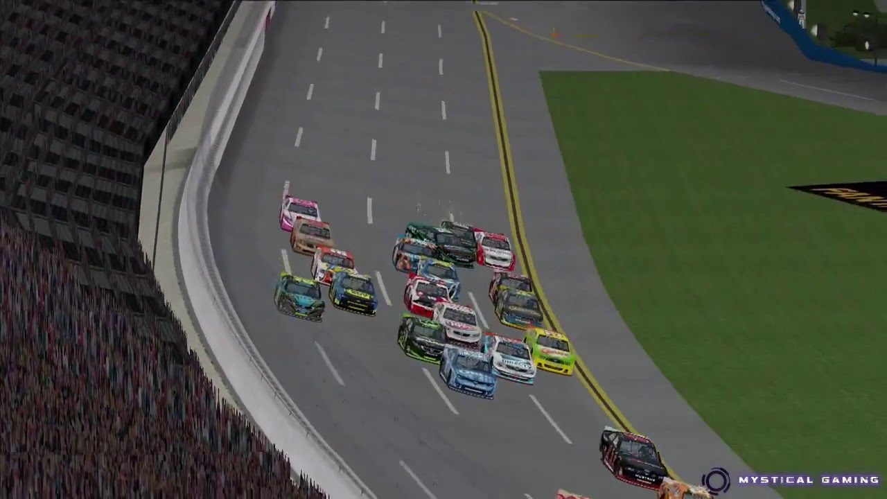 NR2003 Autodesk Series - Talladega Superspeedway Night - HD - YouTube
