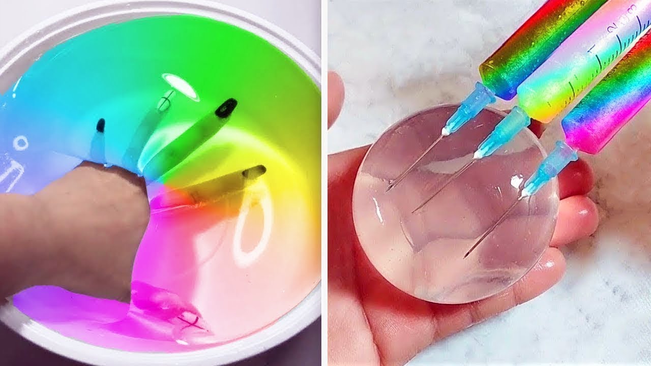 Satisfying Slime ASMR | Relaxing Slime Video #3100 | SBS Relaxing - YouTube
