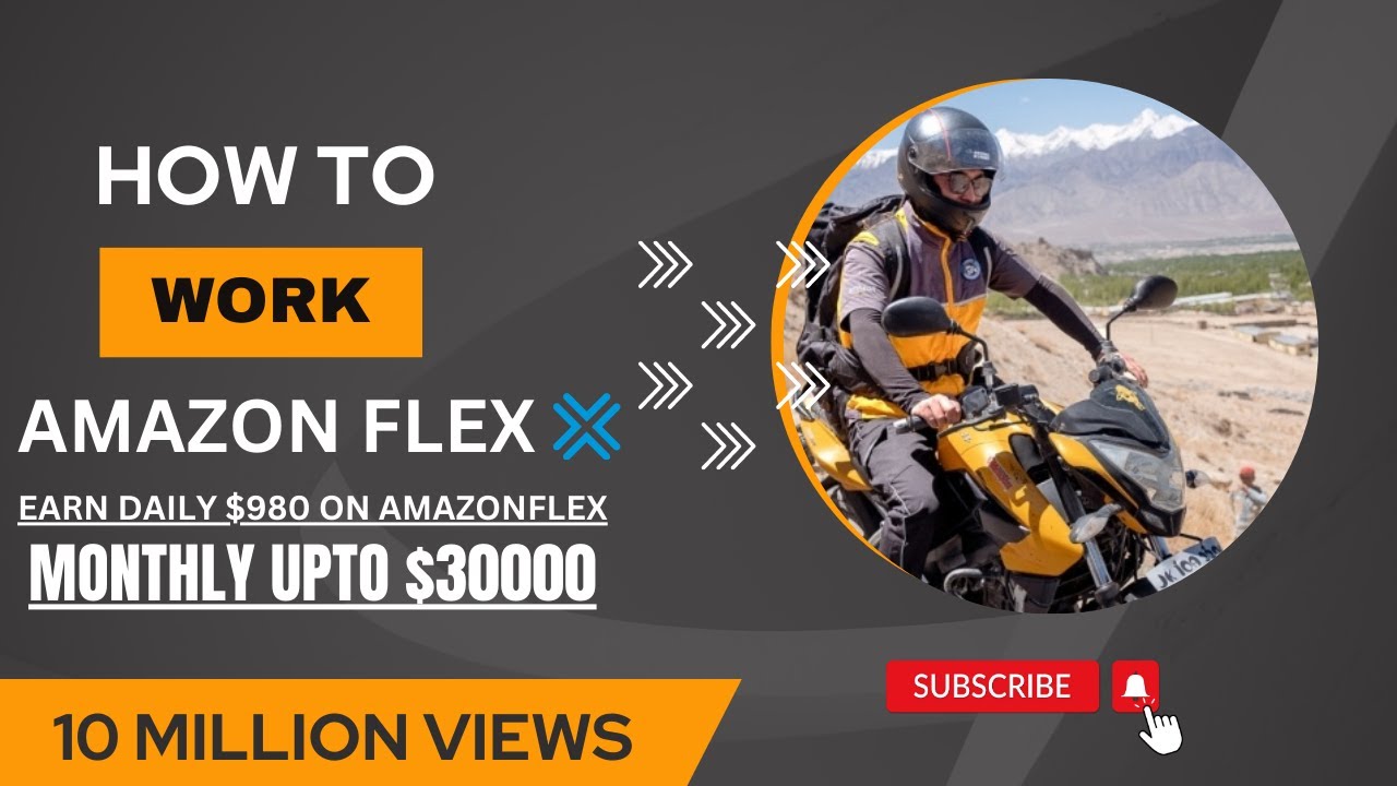 HOW TO WORK ON AMAZONFLEX🏍||₹120 PER HOURS||MY SECOND #vlog ||#mrsam - YouTube
