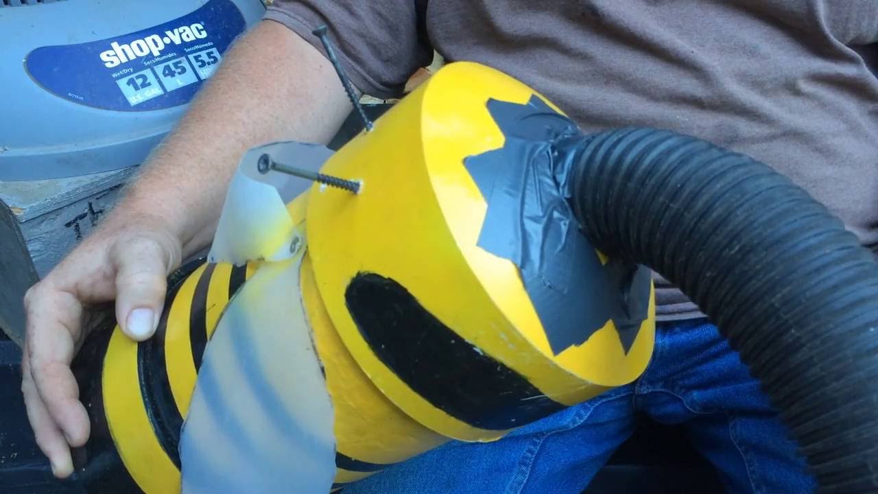 Unusual Bee Vac and Building Bee Boxes - YouTube
