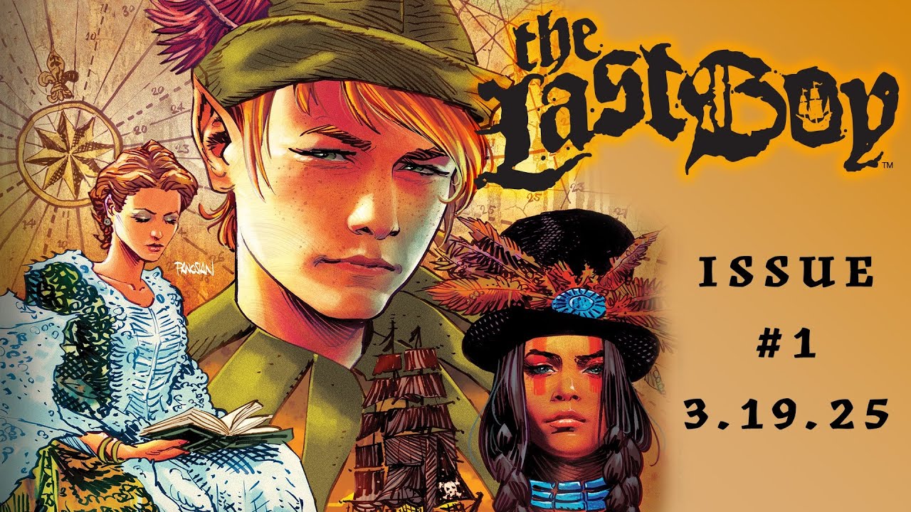 THE LAST BOY | Official Comic Book Trailer - YouTube