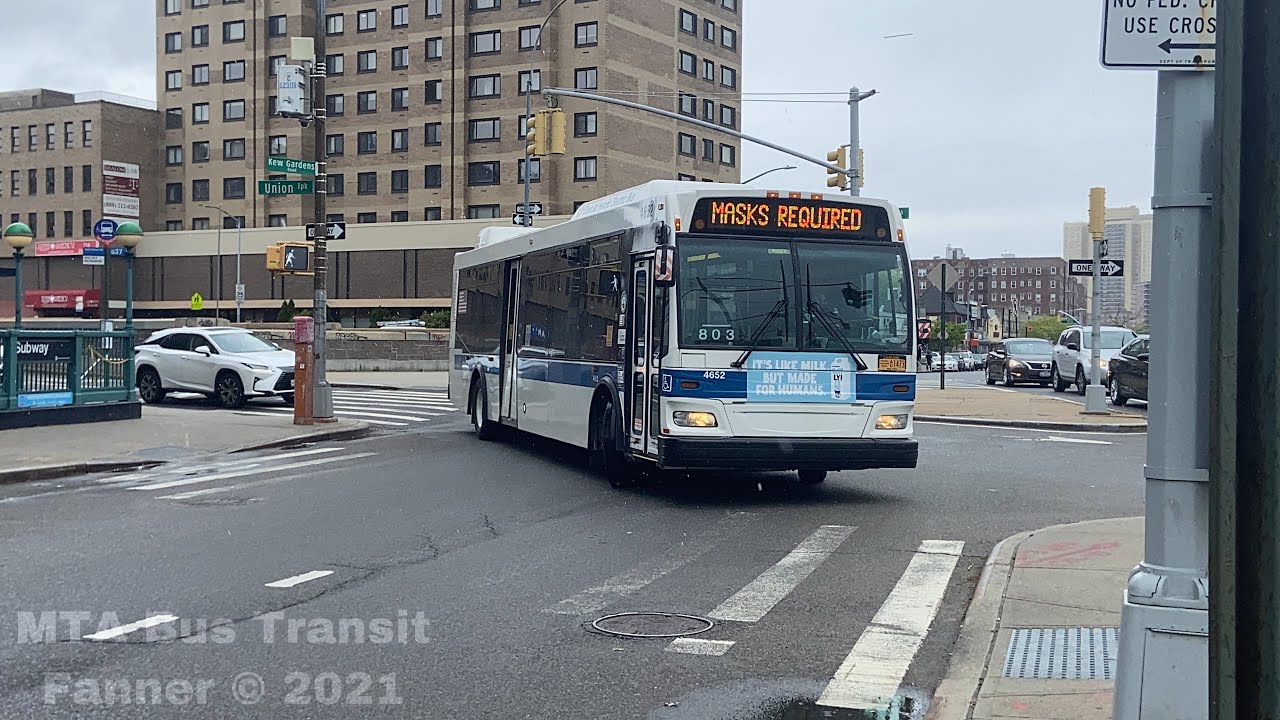 MTA Bus: 2010 Orion VII NG HEV 4652 Q37 - YouTube