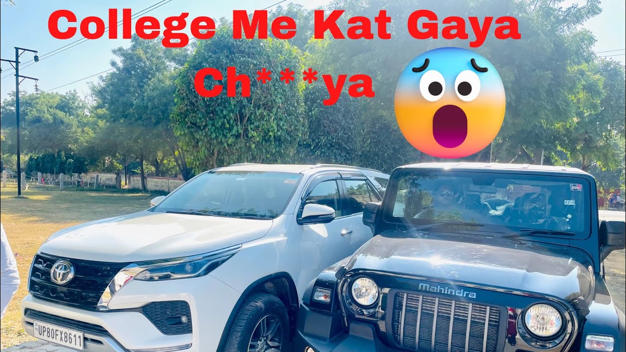 College Me Kat Gaya Chu**ya😨🥺😤 - YouTube