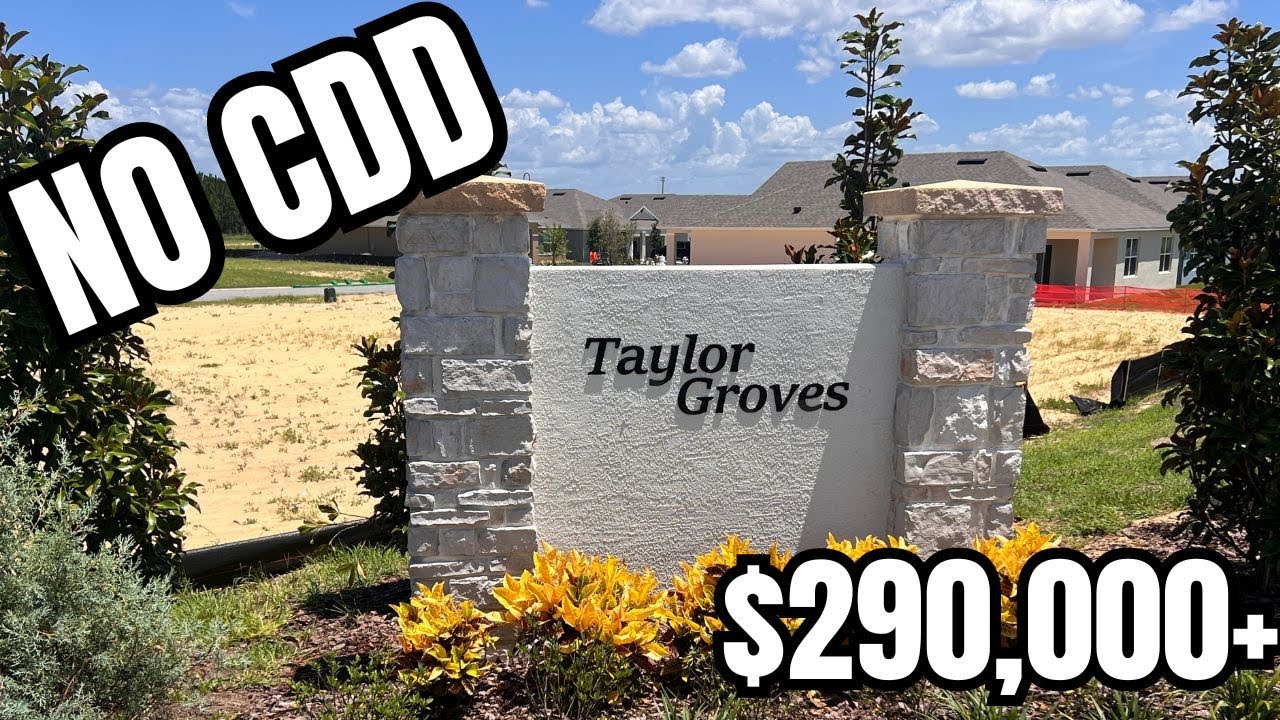 Taylor Groves - Most Affordable NEW Construction in Central Florida ...