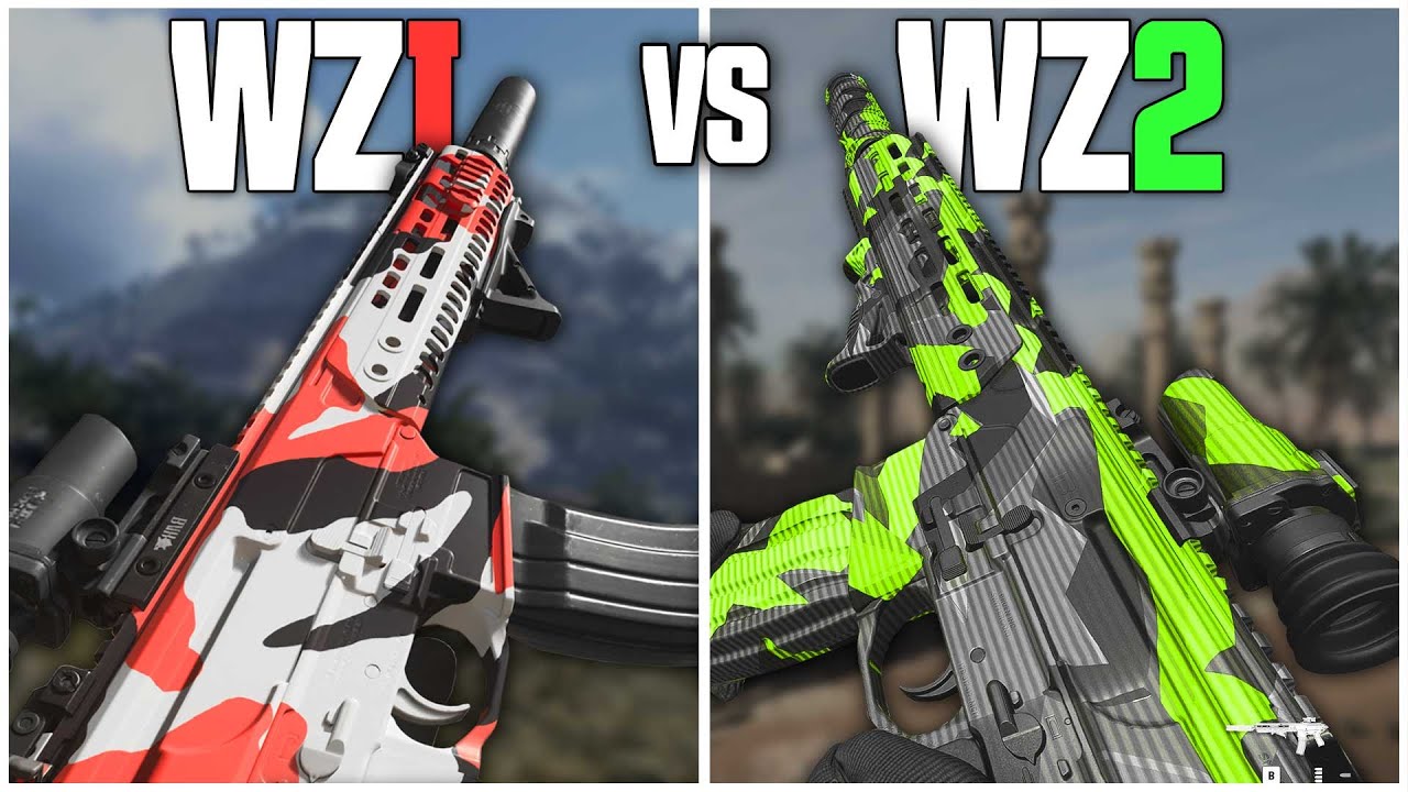 WARZONE 1 vs WARZONE 2: M13 - YouTube