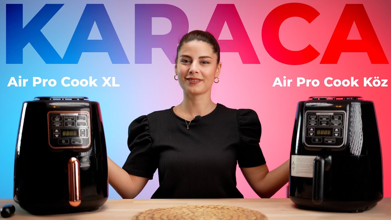 KONUŞAN AIRFRYER ALINIR MI? Karaca Air Pro Cook Xl 2 In 1 Konuşan VS ...