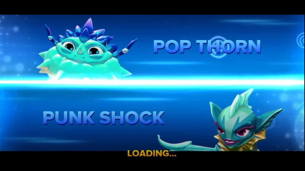 Pop Thorn Vs. Punk Shock (Skylanders SWAP Force Arena Battle Mode ...