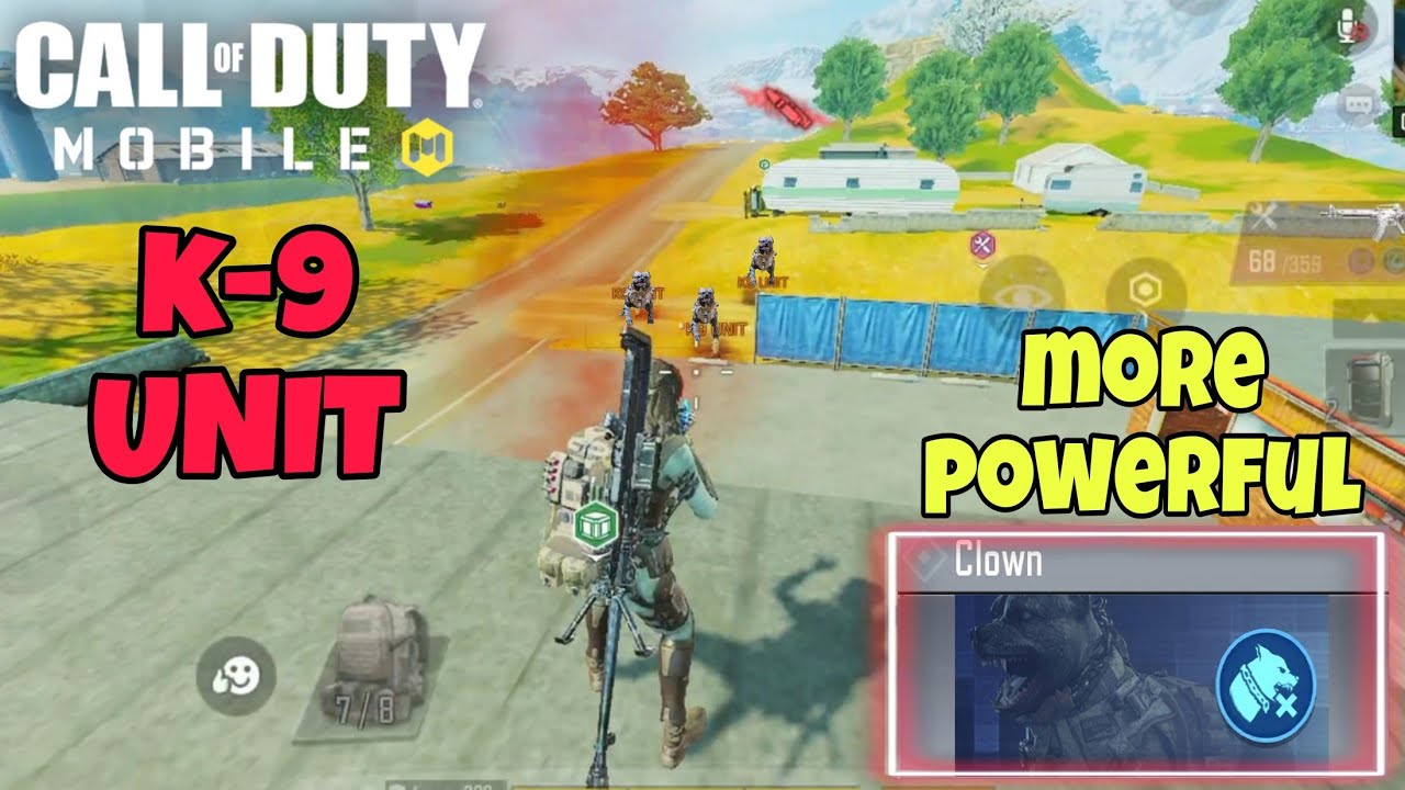 Busy enemy with K9 UNIT | More powerful Update in season 3 COD MOBILE ...