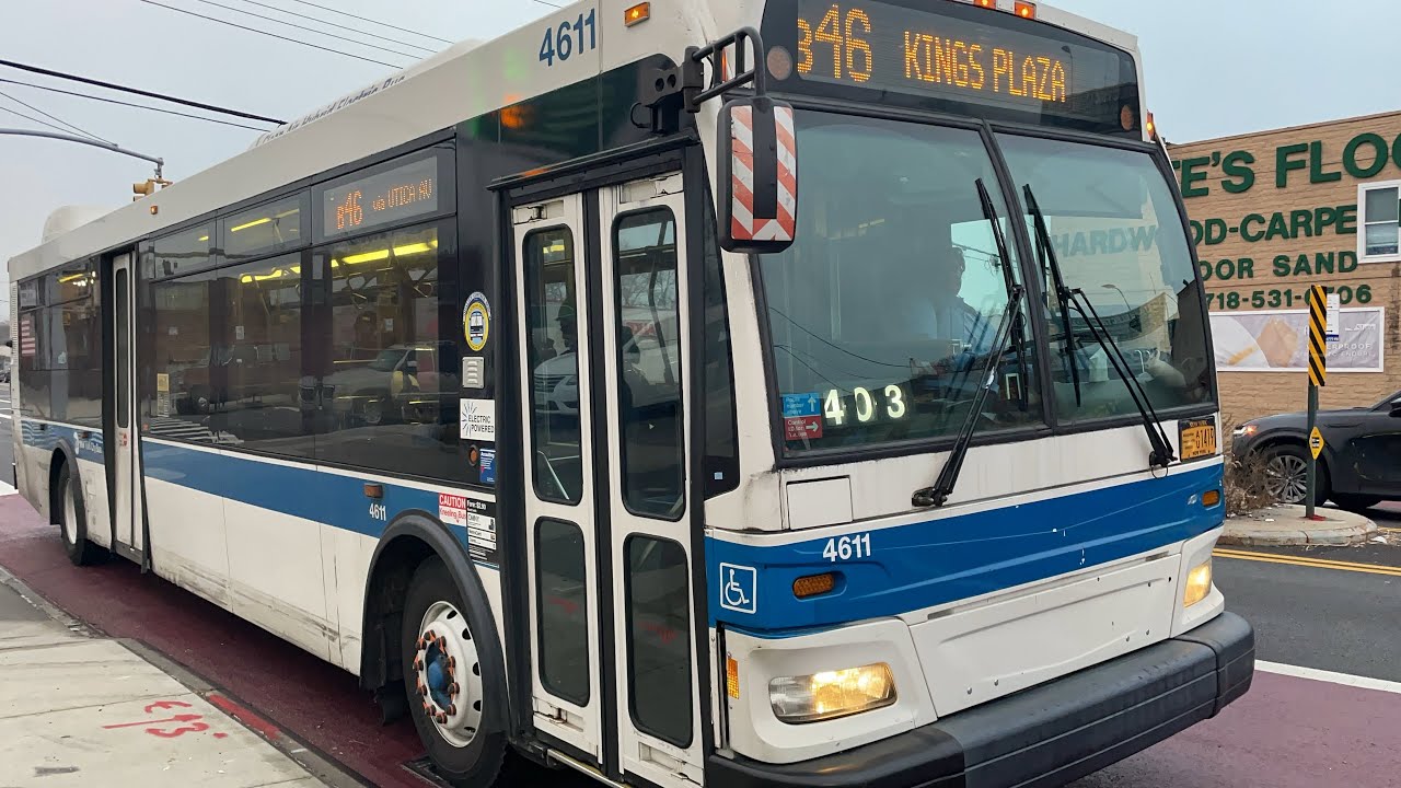 MTA New York City Bus: 2009 Orion VII Next Generation Hybrid #4611 On ...