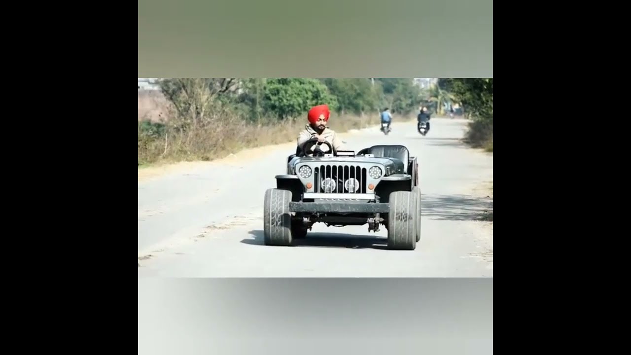 Modified open landi jeep punjab _shorts - YouTube