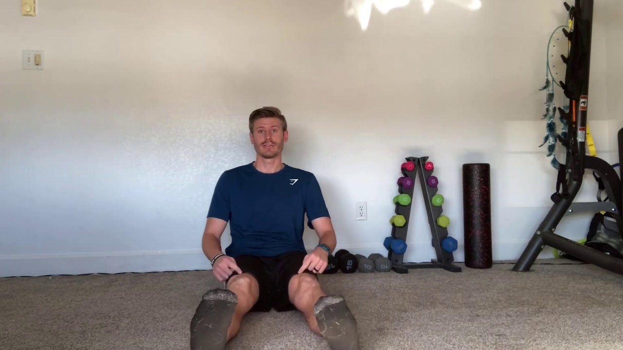 Seated Wide Hamstrings Stretch - YouTube