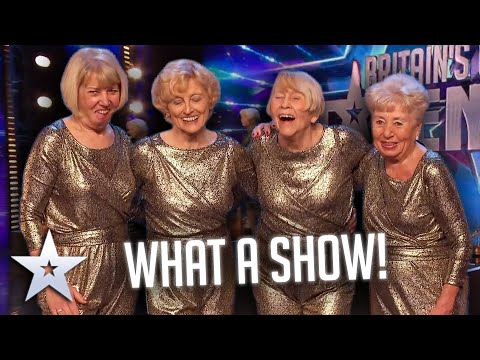 TAP-DANCING grandmas don't miss a beat! | Audition | BGT Series 9