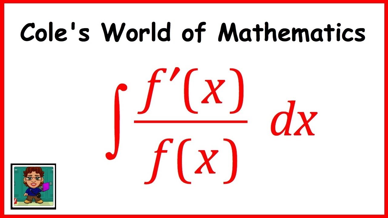 Integral Of F x f x Very Common Integral Calculus YouTube