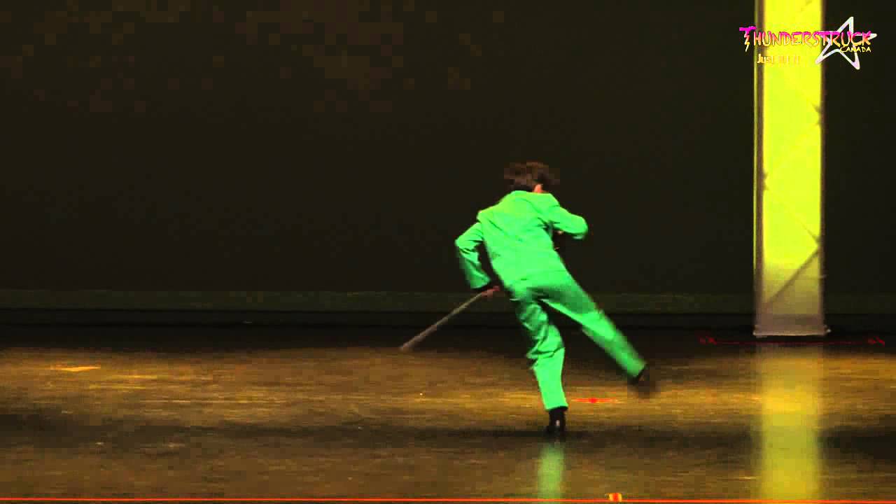 Thunder Bay Dance Competition - The Riddler - YouTube