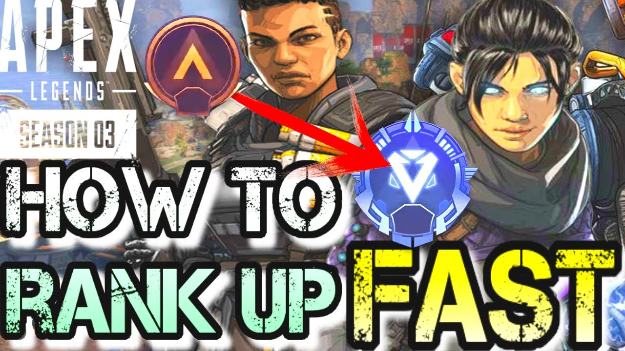 APEX Legends(EASY DIAMOND RANK)5 WAYS To RANK UP FAST|Apex Legends How ...