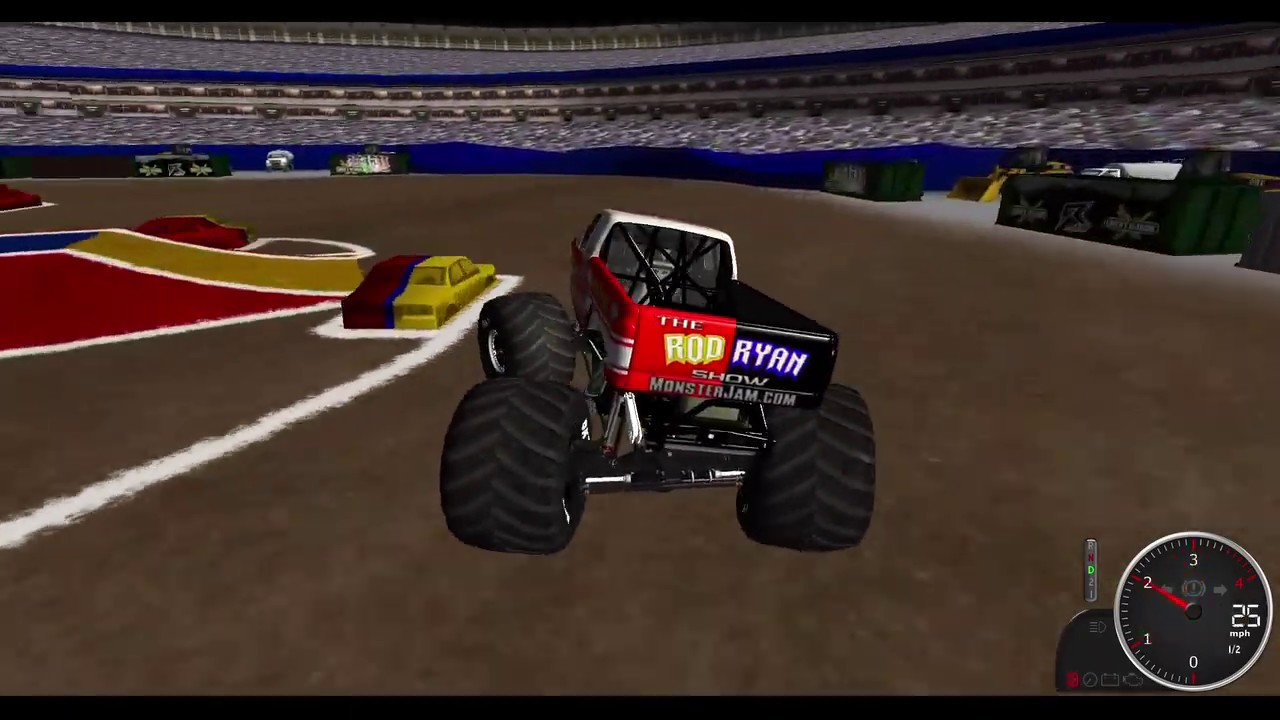 Rigs of Rods Monster Truck Racing - Rod Ryan Montreal - YouTube