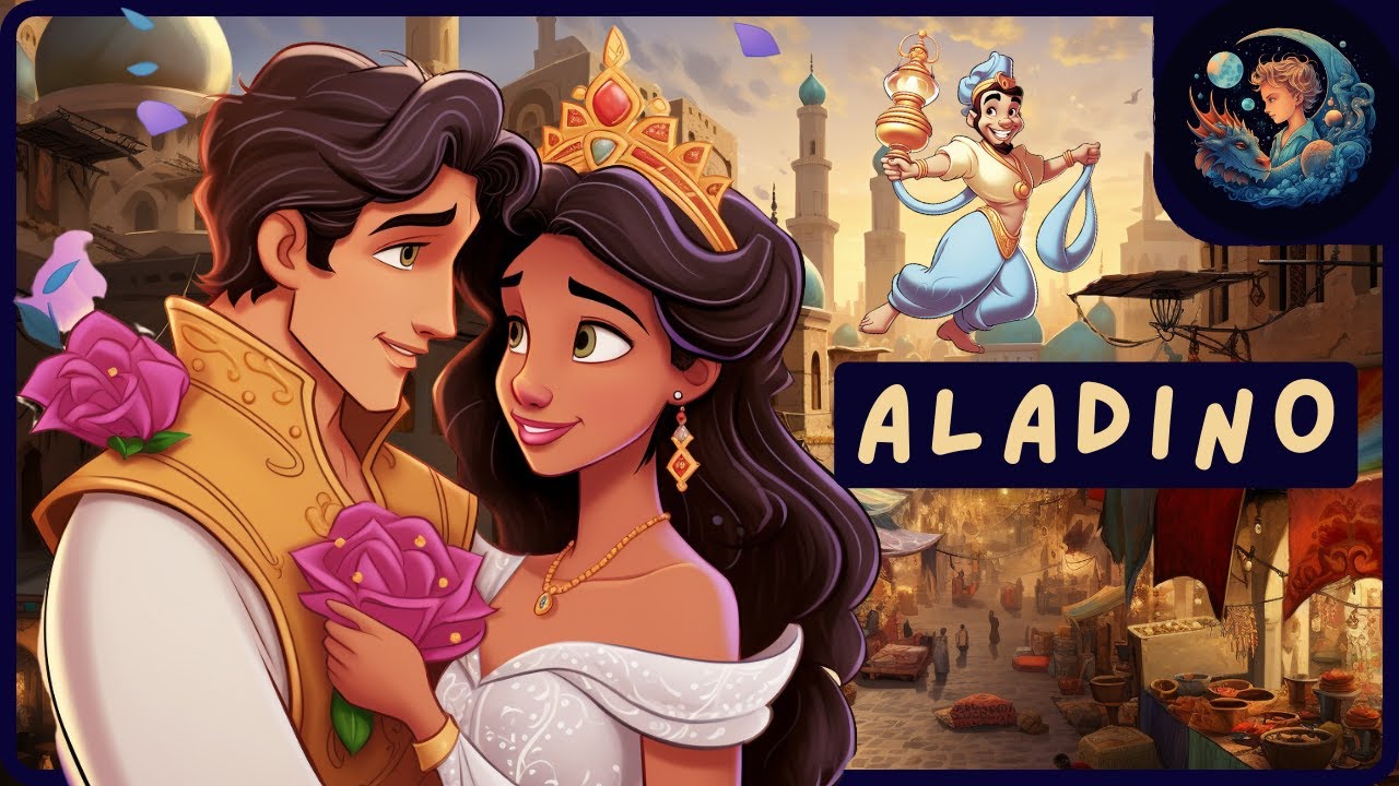 Aladino y los 3 deseos que pidió a la lámpara mágica 🧞 - YouTube