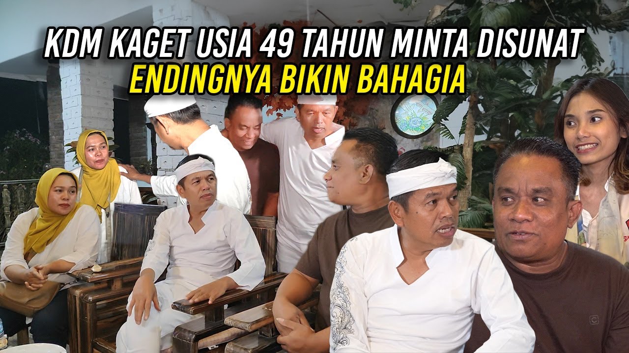 KDM KAGET SAAT PAK RAYMON USIA 49 TAHUN MINTA DISUN4T | ENDINGNYA BIKIN ...