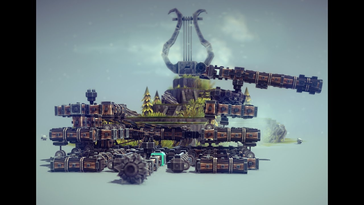 Besiege: Field Deployable Trebuchet - YouTube