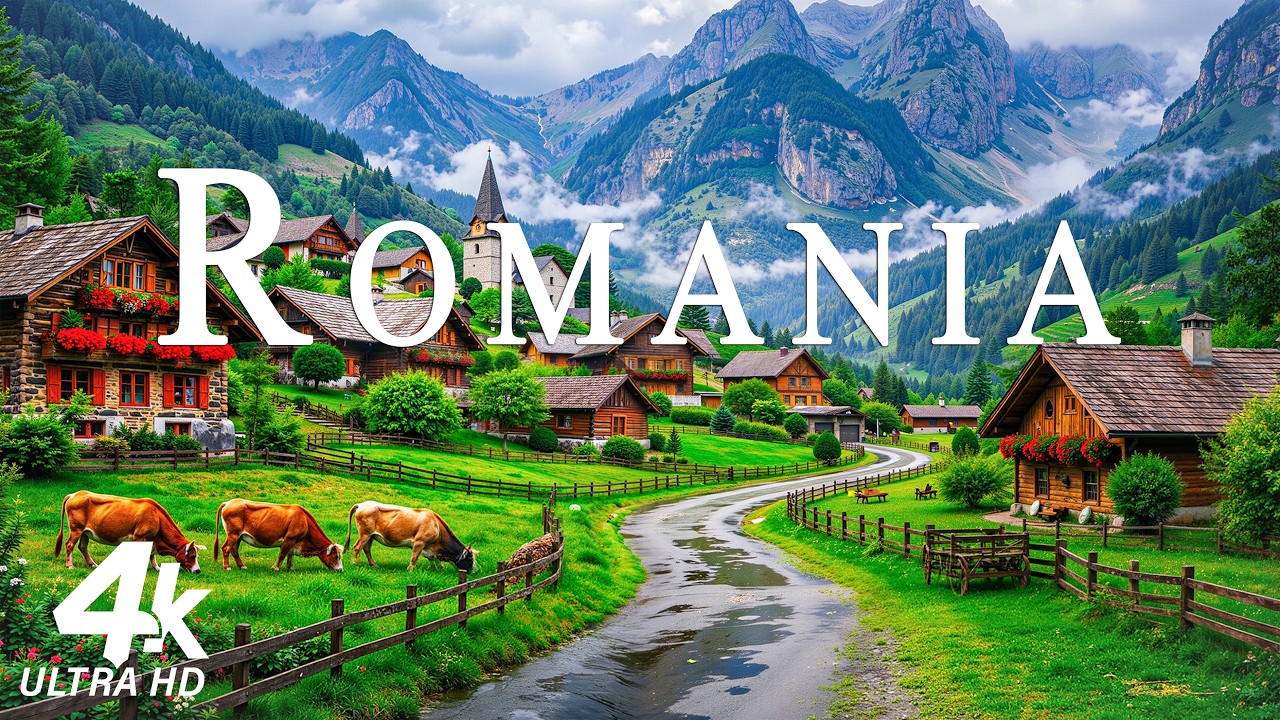 Romania 4K | Discover the Land of Fairytale Castles, Wild Carpathians ...
