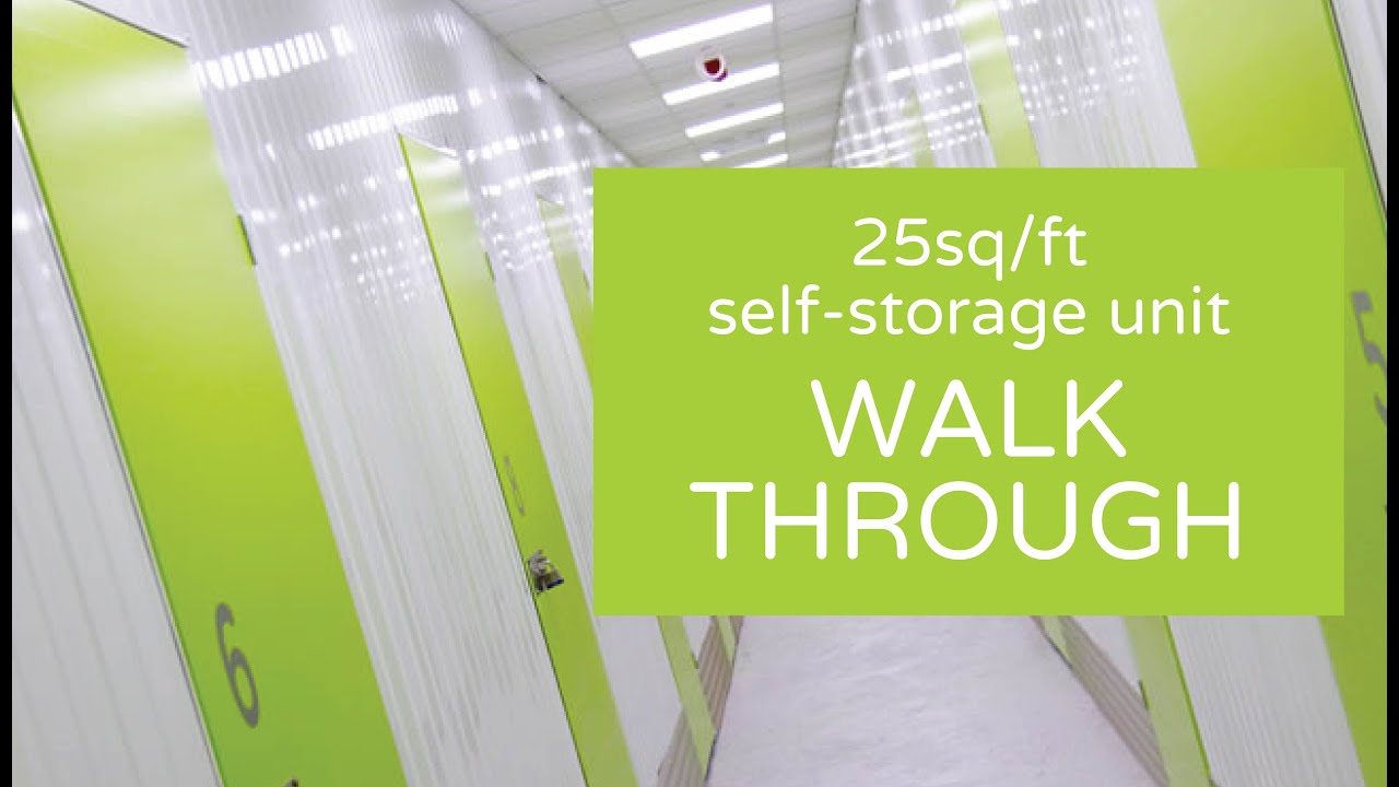 25 sq ft Self-Storage Unit - A Virtual Walkthrough at Hebden Bridge ...