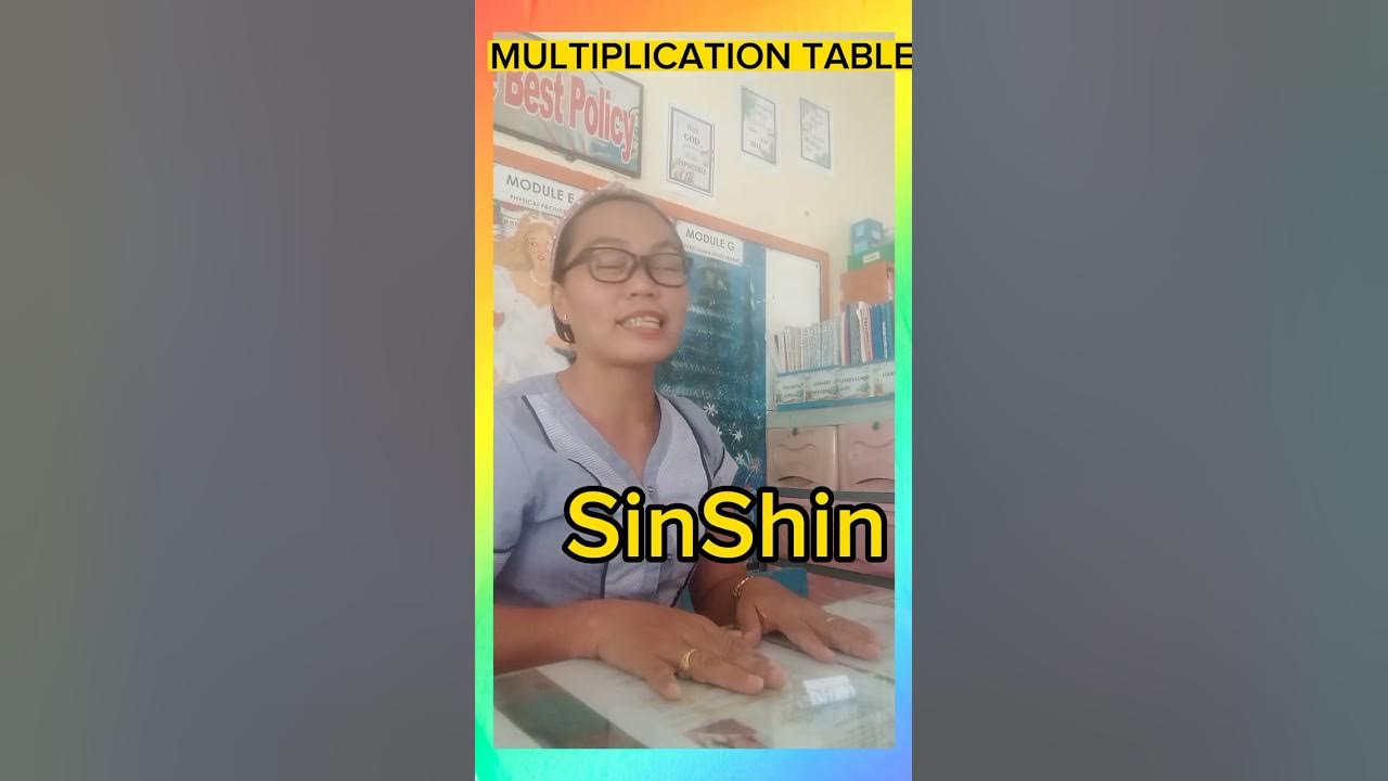 Multiplication Table - YouTube