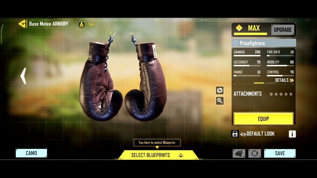 How to equip boxing gloves in codm in detail with taps shown (RM)#codm ...