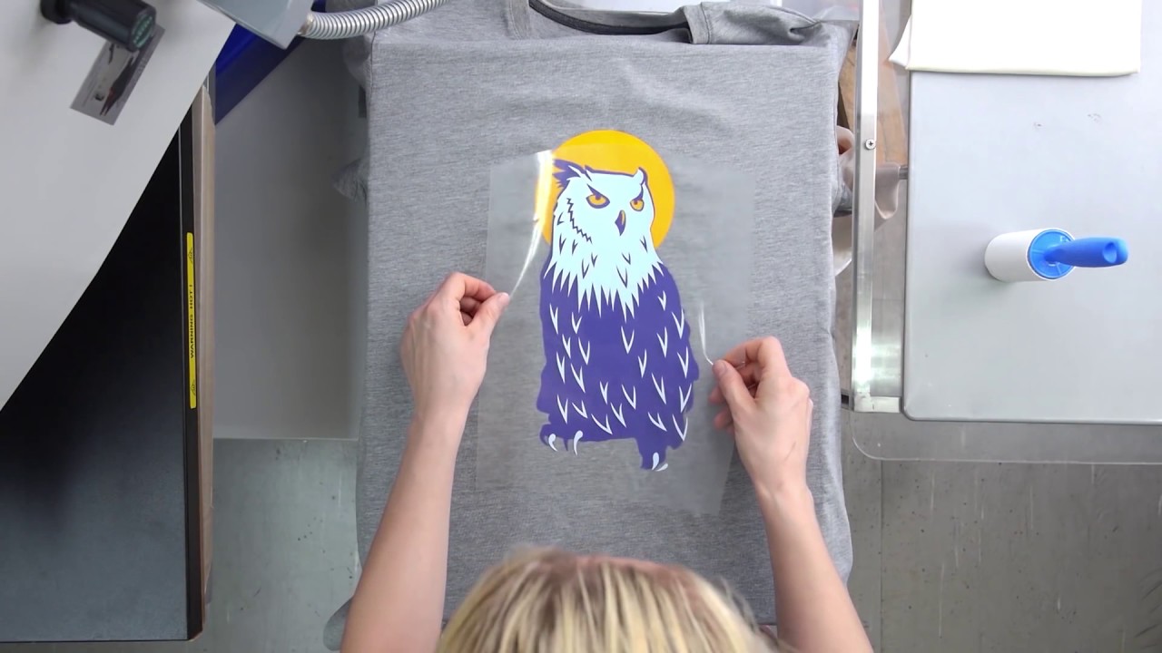 Plottdruck: Der Flex- und Flockdruck einfach erklärt - YouTube