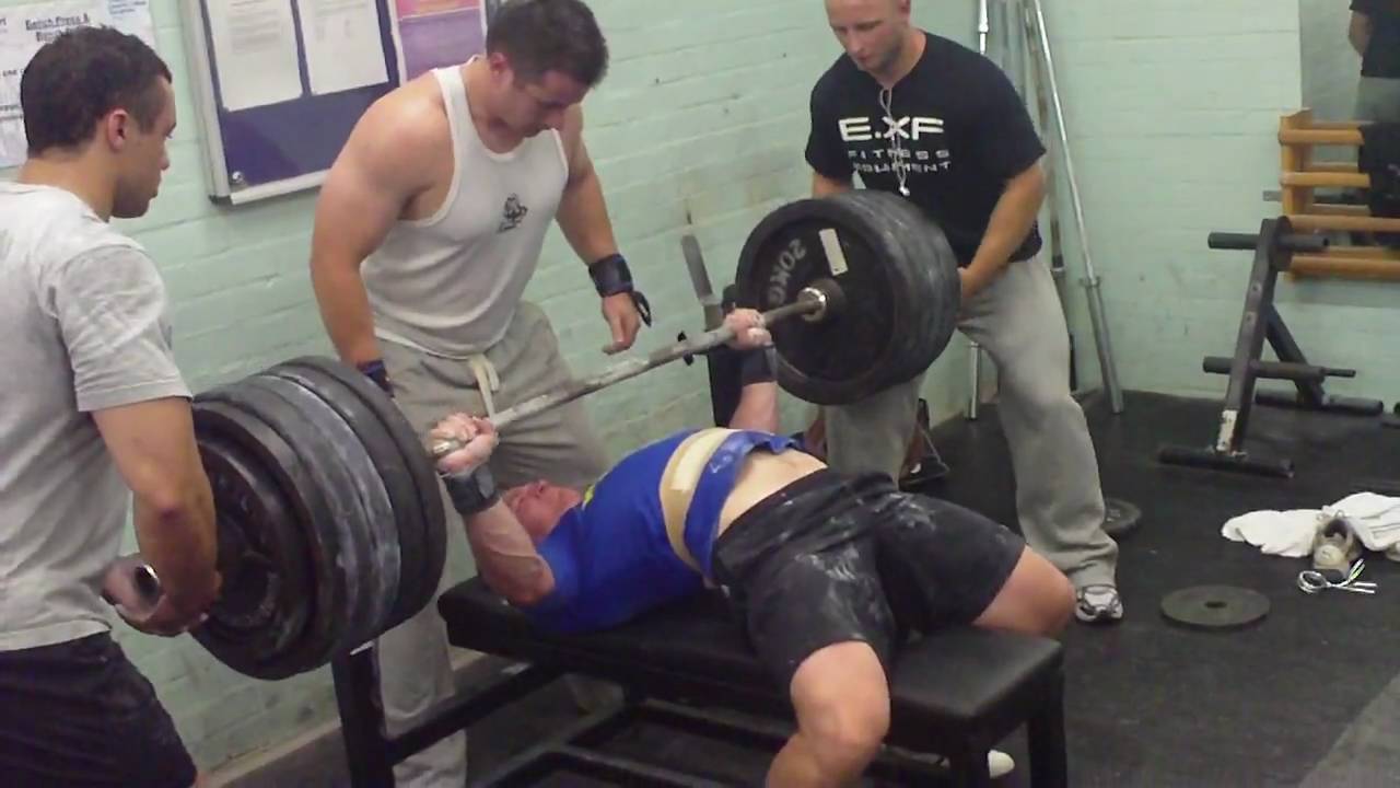 Rob Palmer Bench 250kg at 84kg - YouTube