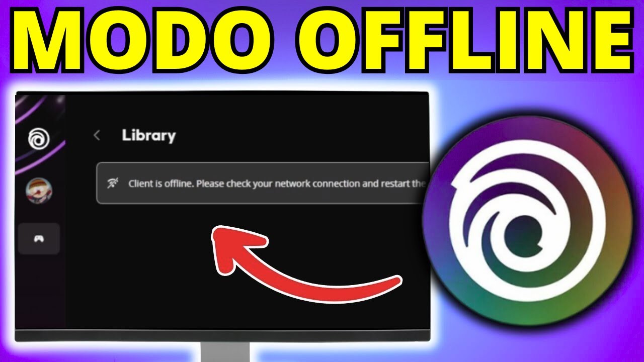 Como Ativar Modo Offline no Ubisoft Connect - YouTube