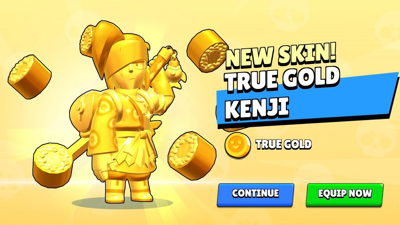 NEW GOLD 🪙 SKIN UNLOCKED 🔓 BRAWL STARS FREE REWARDS 🎁 - YouTube