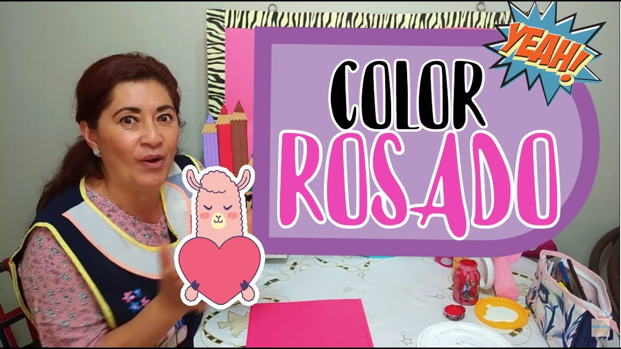 COLOR ROSADO - Clase virtual nivel inicial - YouTube