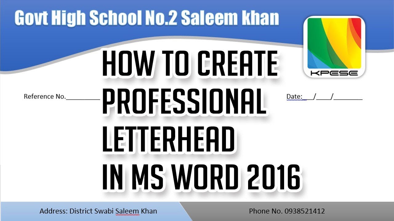 How To Create Professional Letterhead In Microsoft Word 2016 Step By how-to-create-professional-letterhead-in-microsoft-word-2016-step-by
