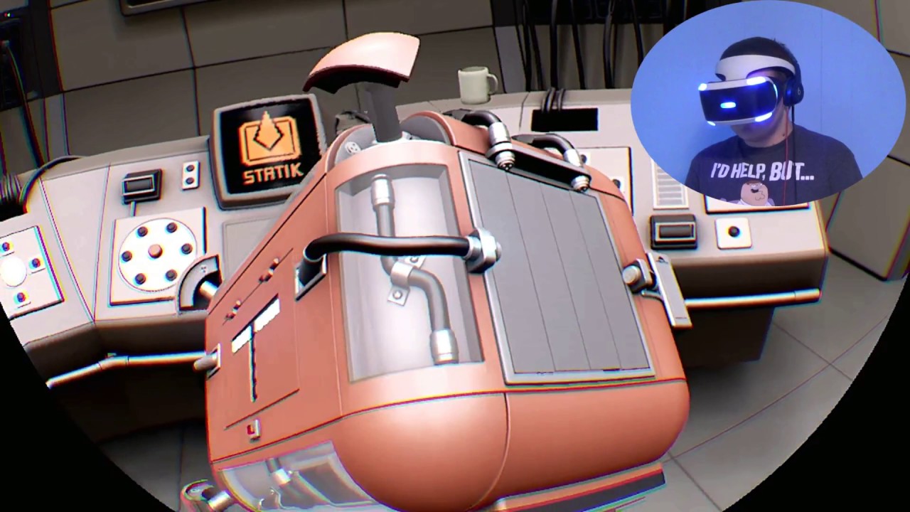 Statik PSVR Prt 1-Best Puzzle Game On Vr So Far - YouTube