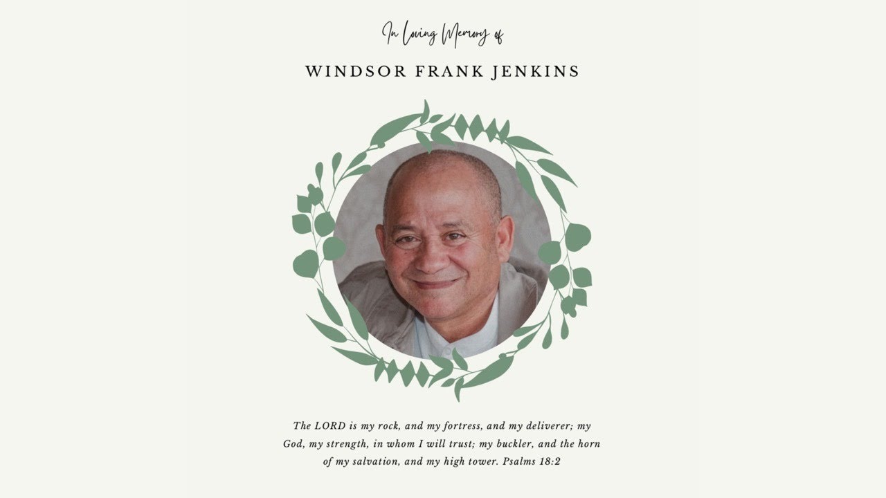 Celebrating the life of Windsor Frank Jenkins - YouTube