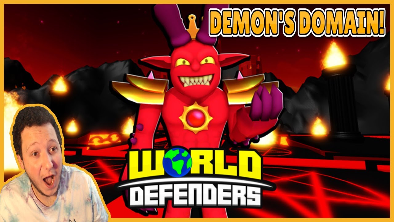 NEW DEMON DOMAIN MAP & FEATURES!! WORLD DEFENDERS!! - YouTube