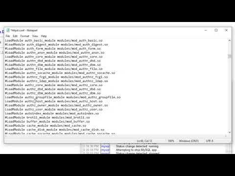 6. How to change Apache port - YouTube