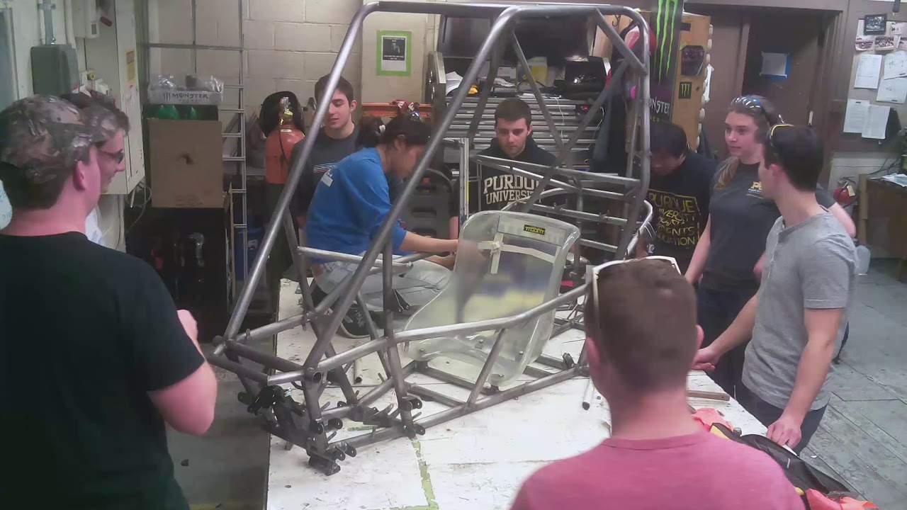 Purdue Baja Racing - Car Build Time-lapse - YouTube