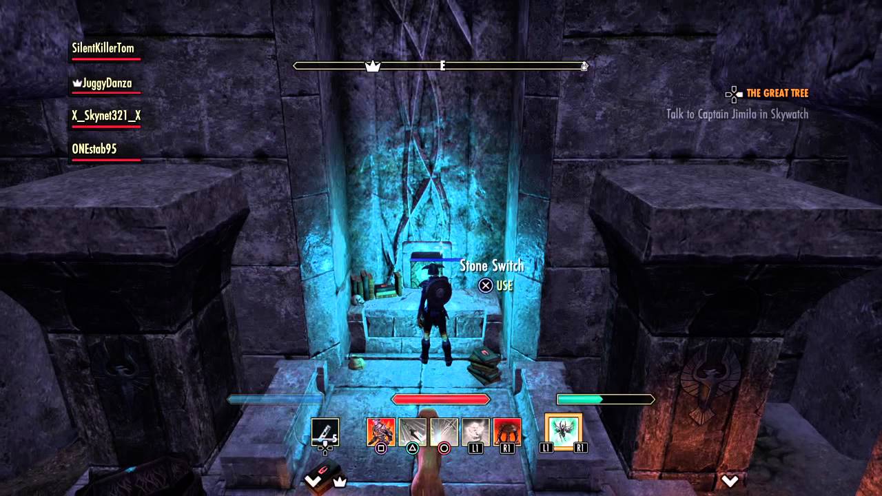 ESO First dungeon - Part 2 - YouTube