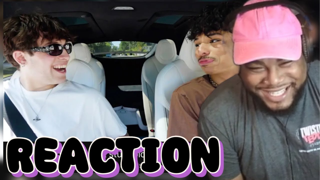 LOVE THIS DUO! LARRAY DRIVING WITH NICK STURNIOLO | REACTION - YouTube