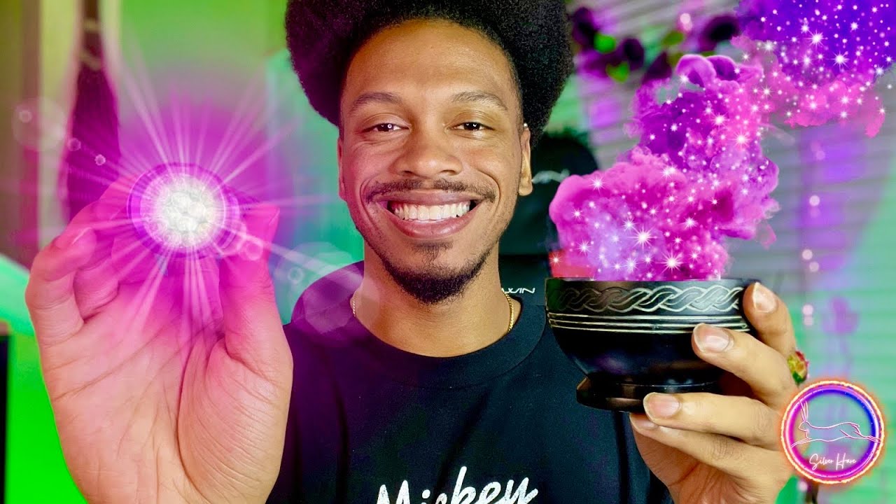 ASMR: Violet Light Reiki Healing For Anxiety | Relax Instantly | Fall ...