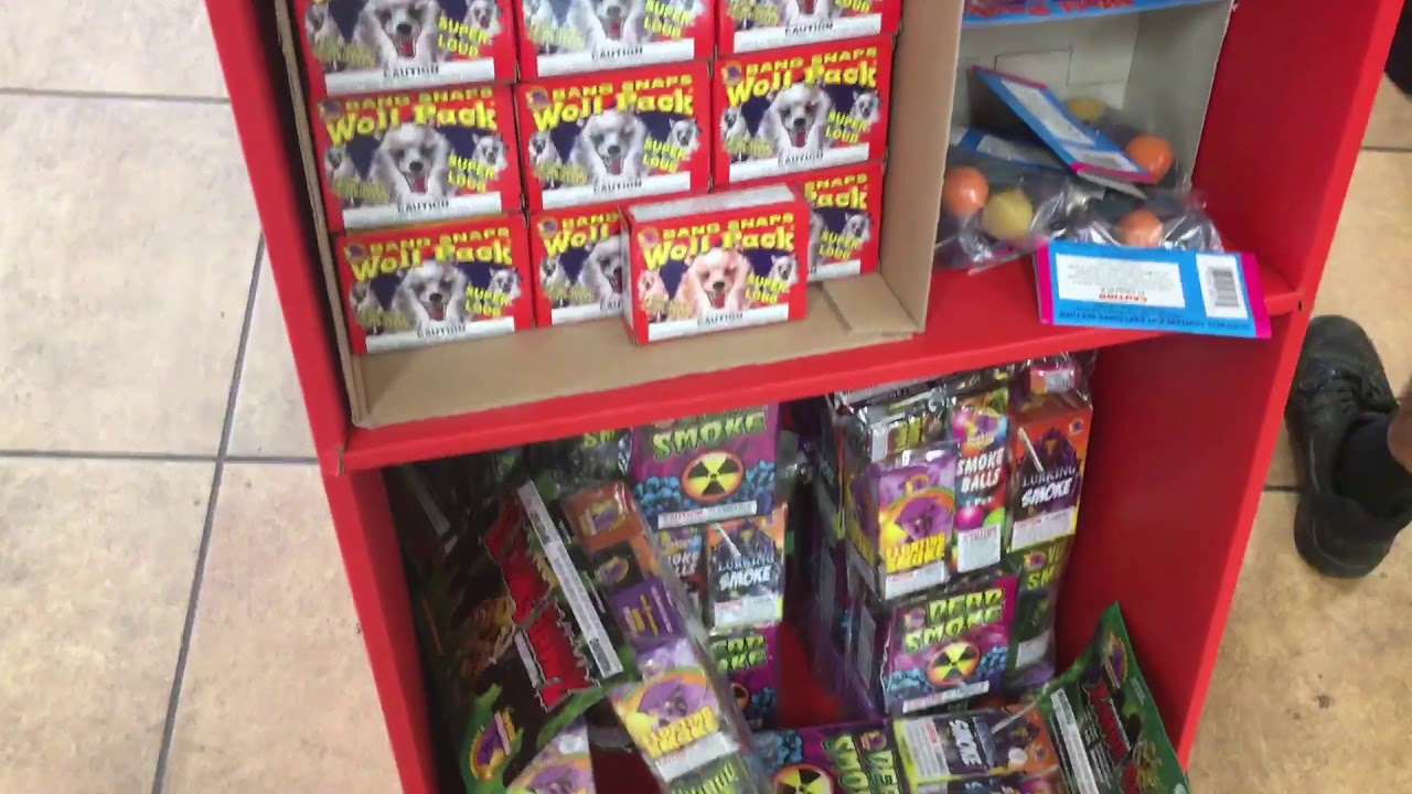 More legal fireworks in Ohio- crappy Phantom fireworks at a gas station ...