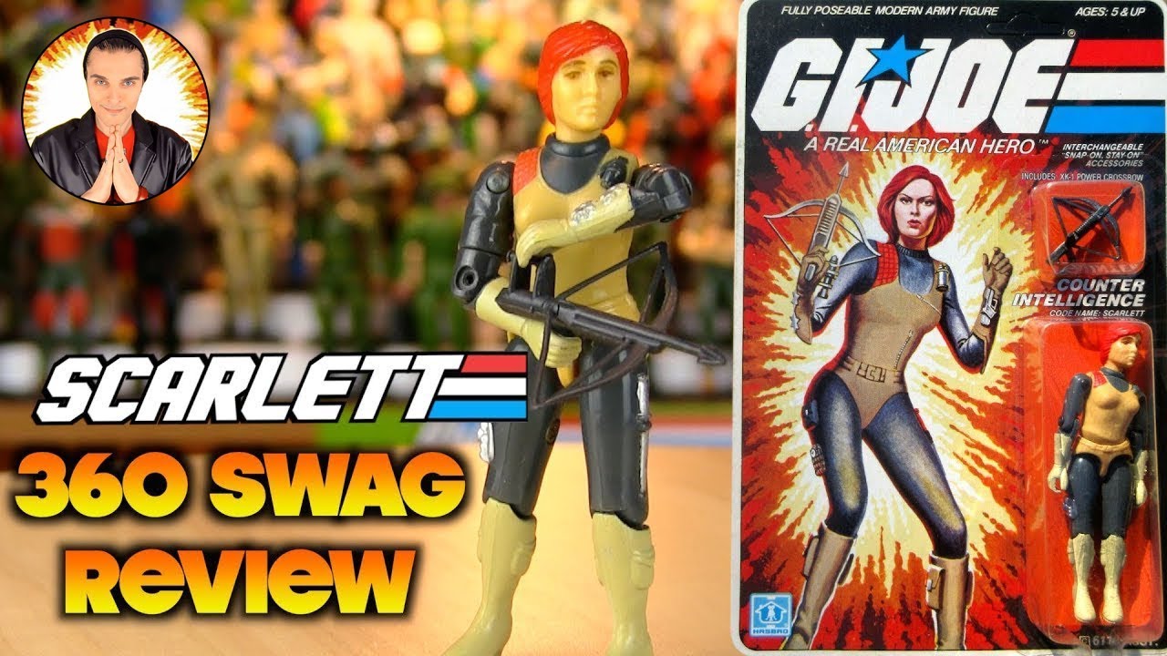 Gi Joe Scarlett 1983 Review Youtube