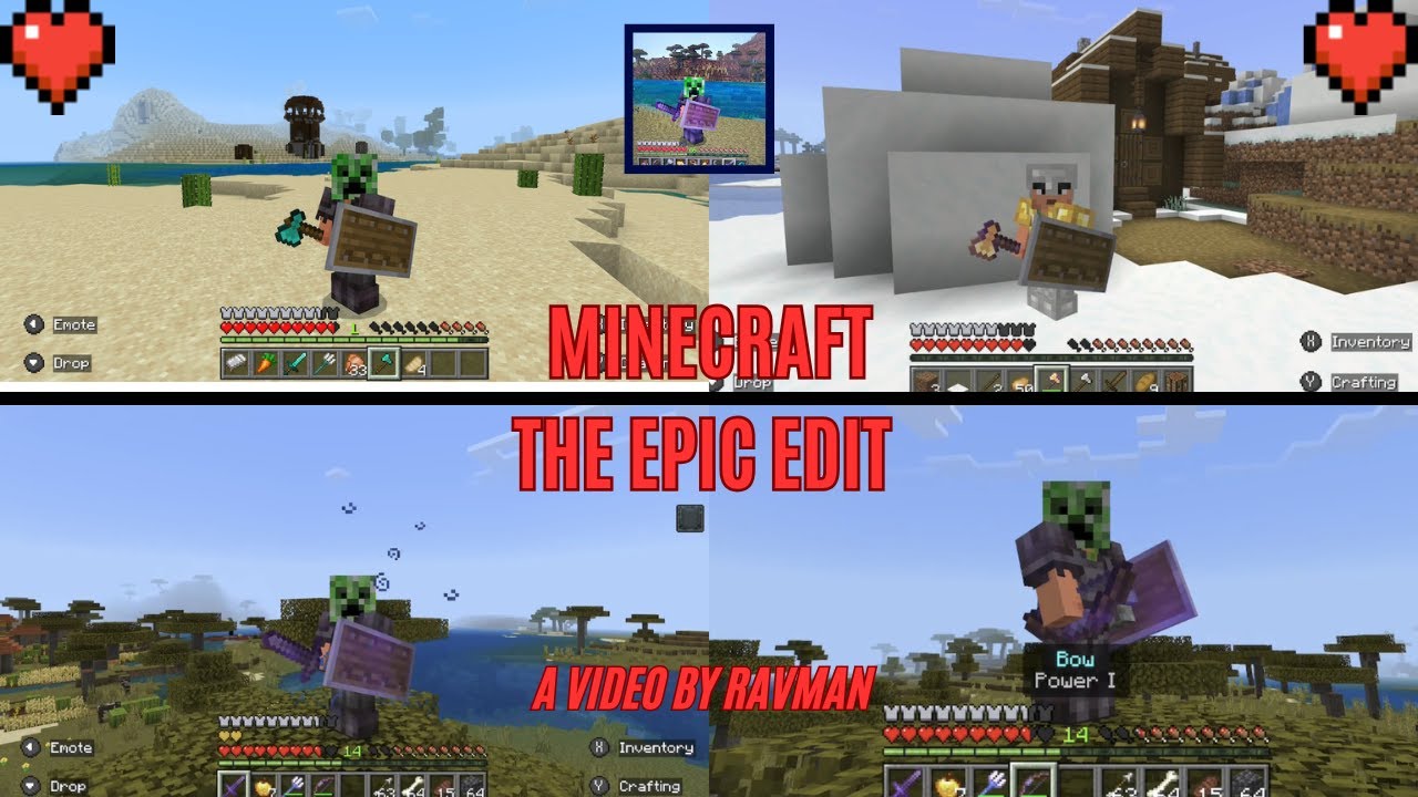 Minecraft Epic Edit - YouTube