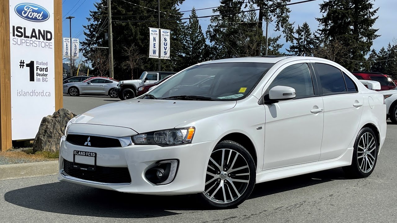 2017 Mitsubishi Lancer + One Owner, Moonroof, AWD Review | Island Ford ...